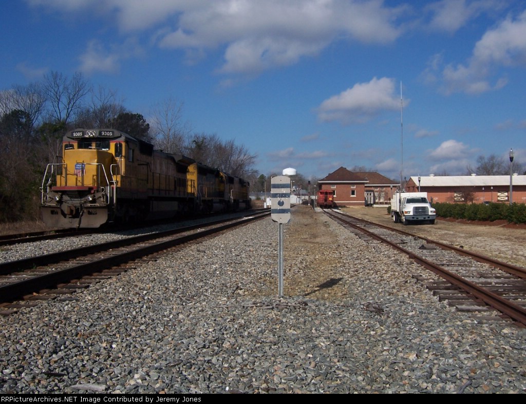 3 engines sit in Opelika waiting for assignment.